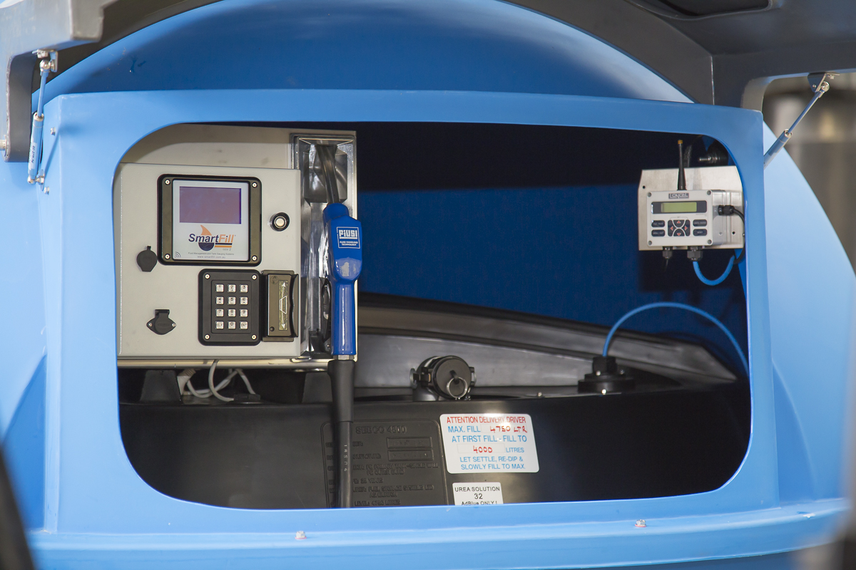 Above ground plastic storage tanks diesel waste oil AdBlue NZ - Sebco